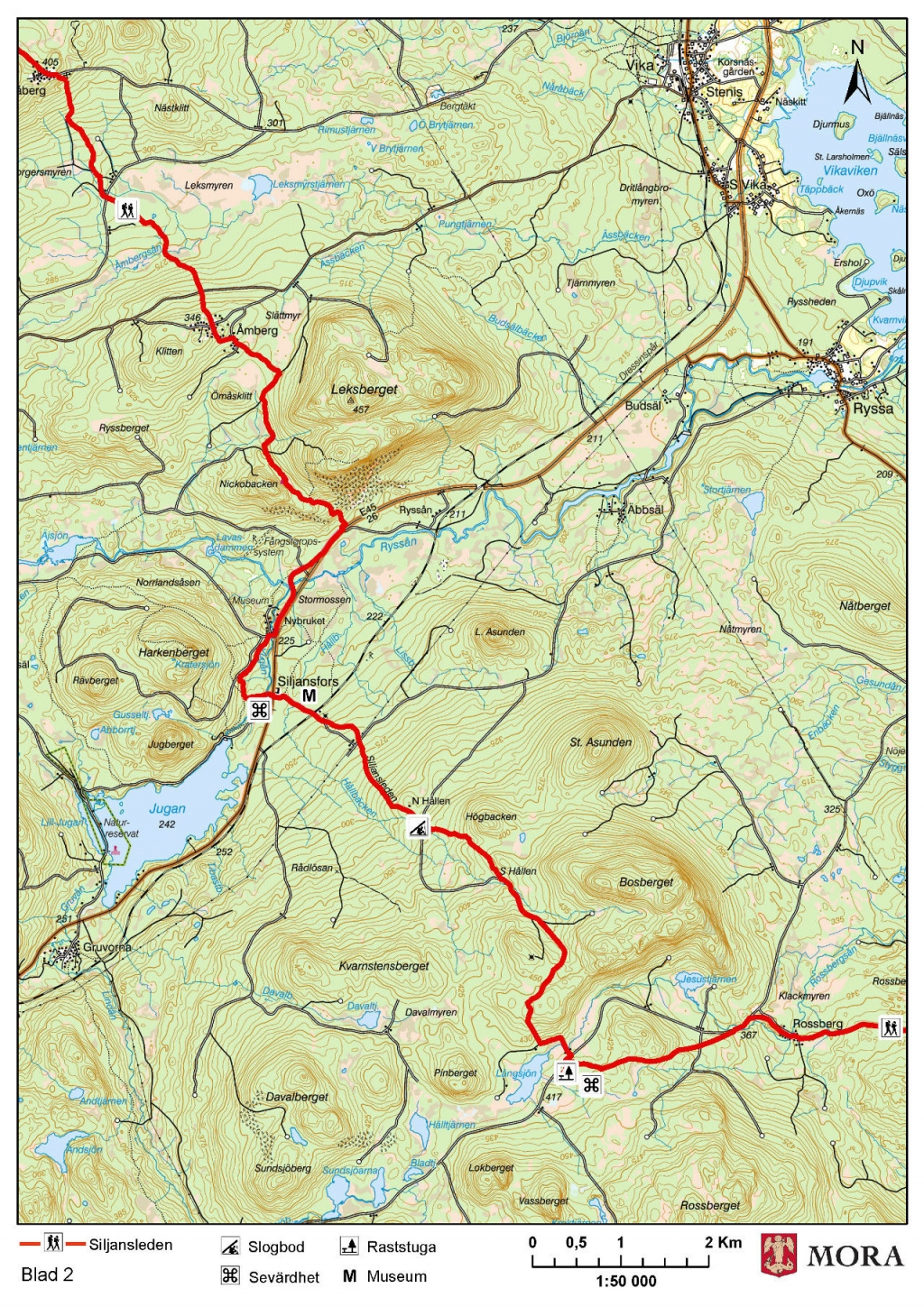 Siljansleden vandring | Vandring | Mora Outdoor