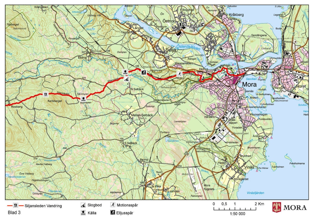 Siljansleden vandring | Vandring | Mora Outdoor