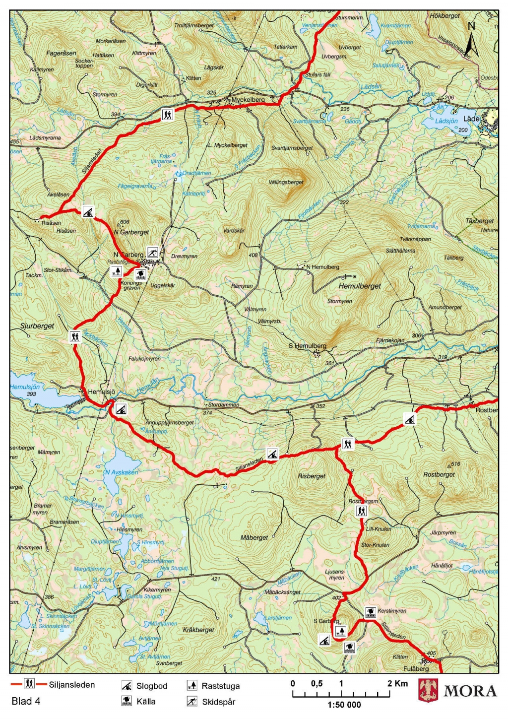 Siljansleden vandring | Vandring | Mora Outdoor