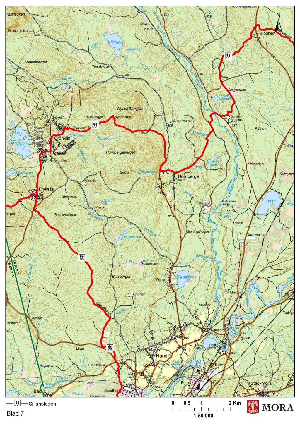 Siljansleden vandring | Vandring | Mora Outdoor